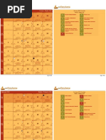 ISKCON Ekadashi 2025 Print Ready | PDF | Lunisolar Calendars