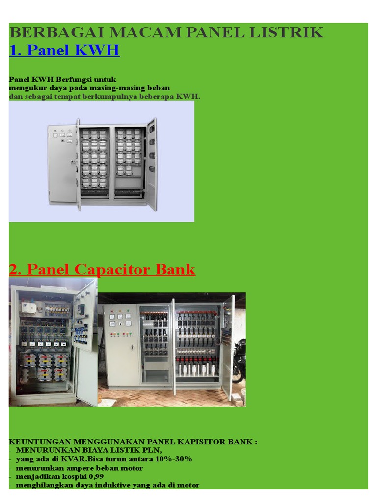 Jenis Jenis Panel | PDF