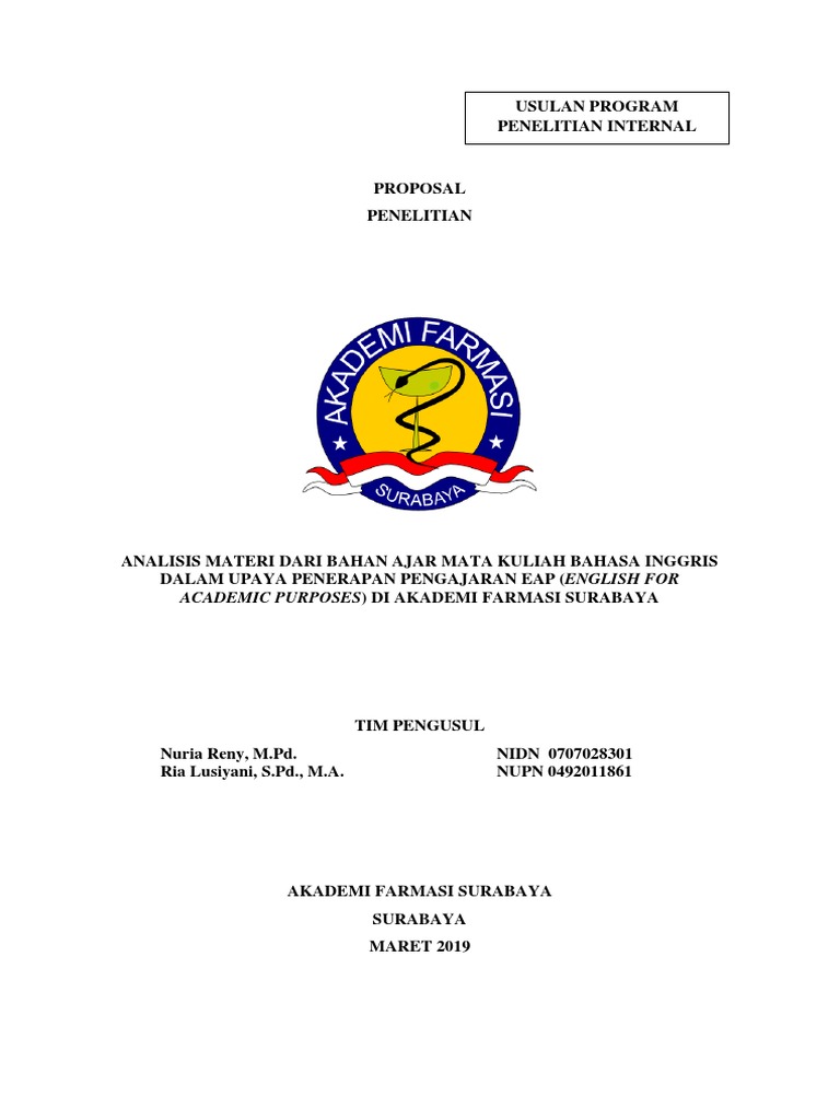 Analisis Materi EAP di Akademi Farmasi | PDF | Seni & Disiplin Bahasa | Kajian Bahasa Asing