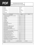 VCB Maint Checklist | PDF | Relay | Power Engineering
