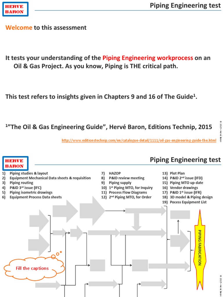 Pipingengineeringtest 150509193313 Lva1 App6891 | PDF | Engineering ...