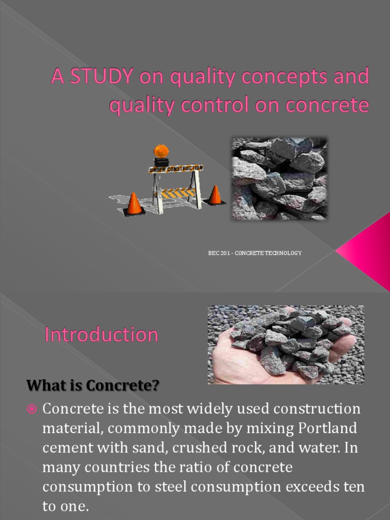Quality Control and Monitoring CONSTRUCTION | PDF | Concrete | Cement