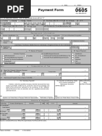 BIR Form 0605 Payment Guidelines | PDF | Withholding Tax | Taxpayer