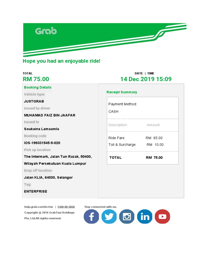 Grab Booking IOS-199331545-9-020 PDF | PDF