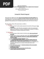 APA Style: Structure of A Research Report/Proposal Title Page | PDF ...