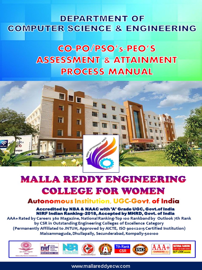 Cse Assessment Manual PDF | PDF | Engineering | Test (Assessment)
