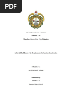 SAMPLE Memo of Written Arguments U S 314 CRPC in DV Case | PDF ...