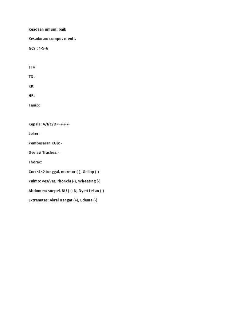 Borang Internsip | PDF
