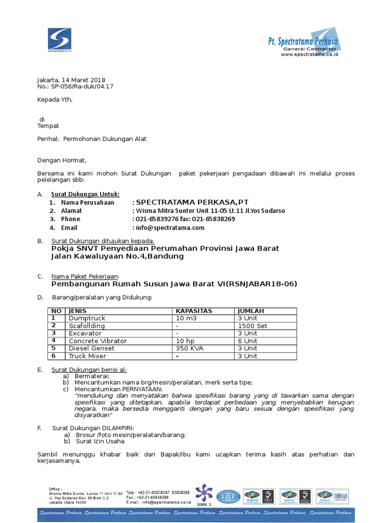 Permohonan Surduk Alat | PDF