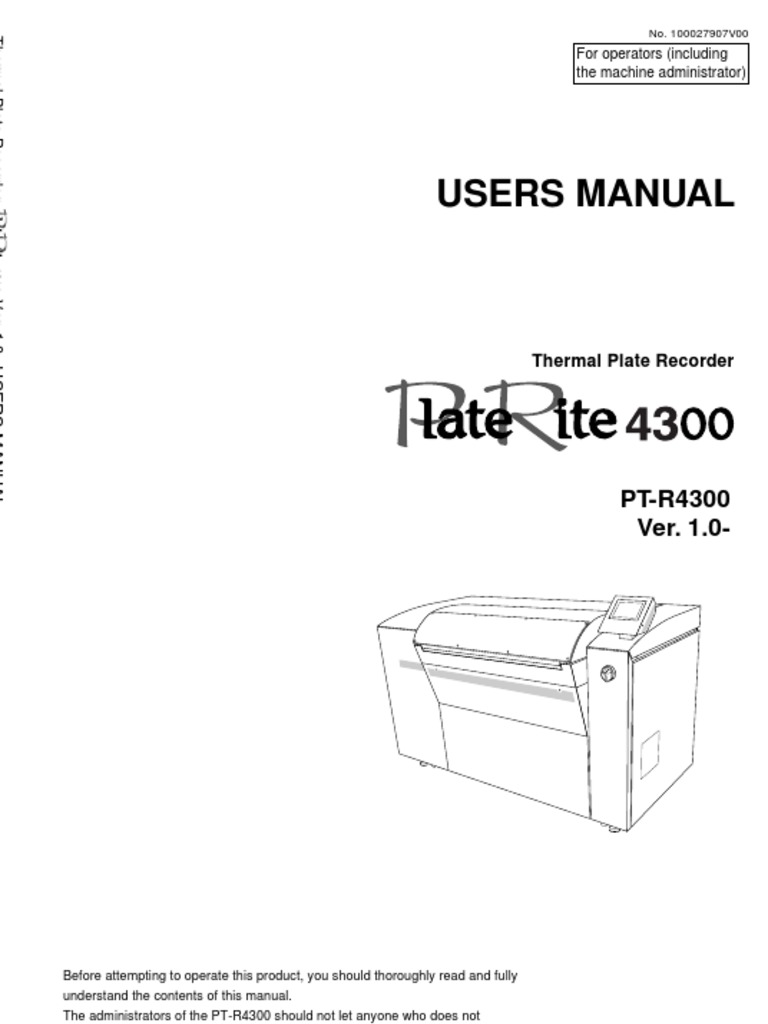 PT-R4300 Um PDF | PDF | Switch | Electromagnetic Interference