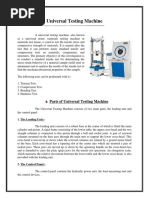 UTM Test Procedures | PDF | Strength Of Materials | Ultimate Tensile ...