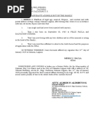 Affidavit of Delayed Registration of Death | PDF