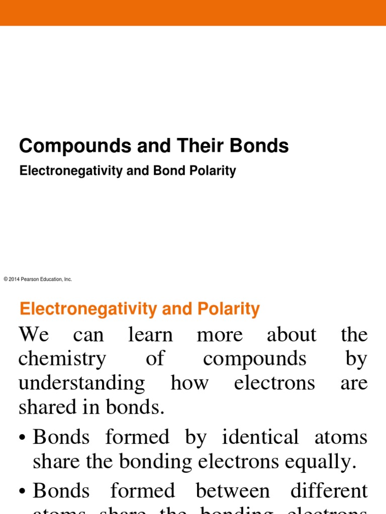 Electronegativity-Polarity and Chemical Bond | PDF | Chemical Polarity | Covalent Bond