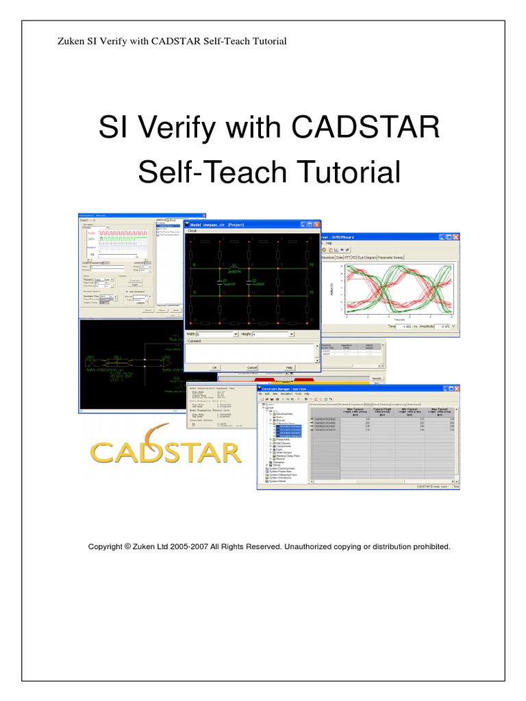 CADSTAR SI Verify Self Teach | PDF | Simulation | Damages