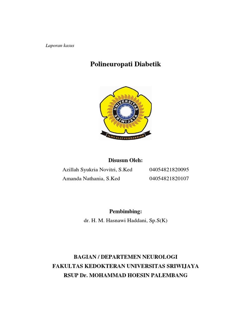 Case Polineuropati DM Azil Amanda | PDF