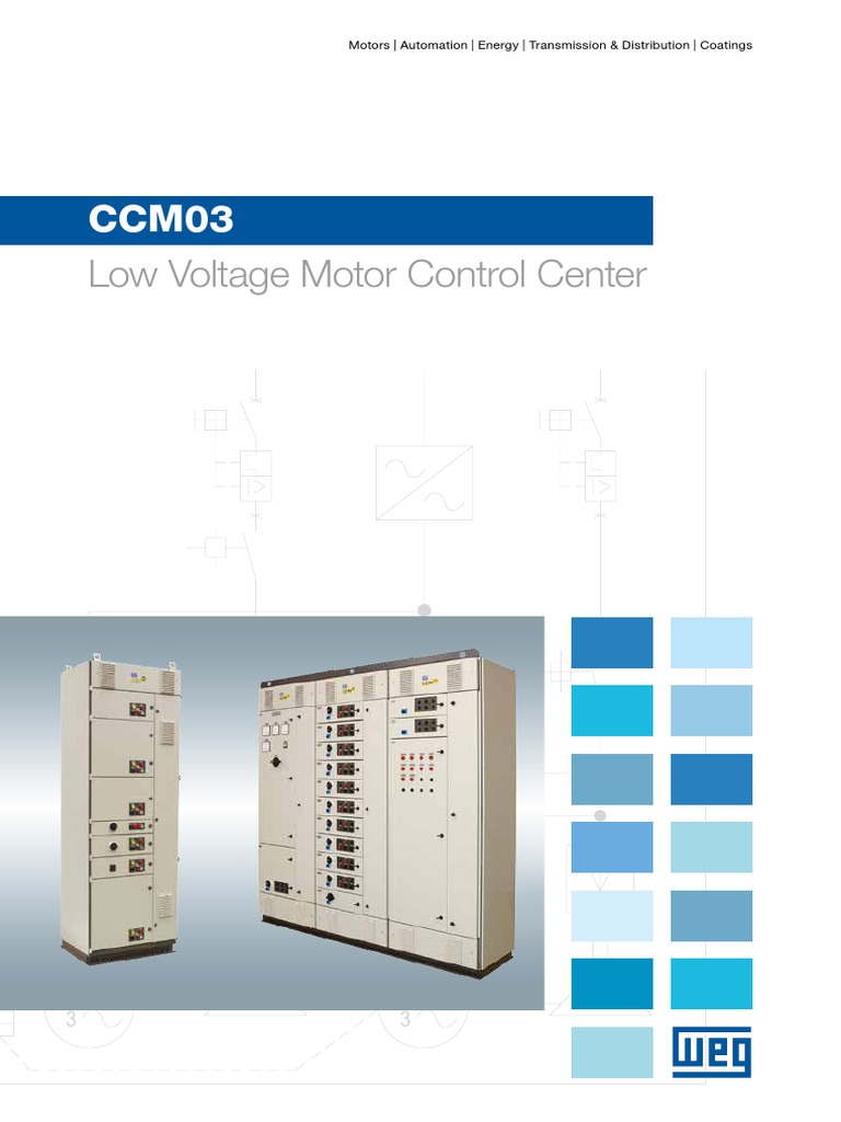 WEG Low Voltage Motor Control Center ccm03 50044030 Brochure English ...