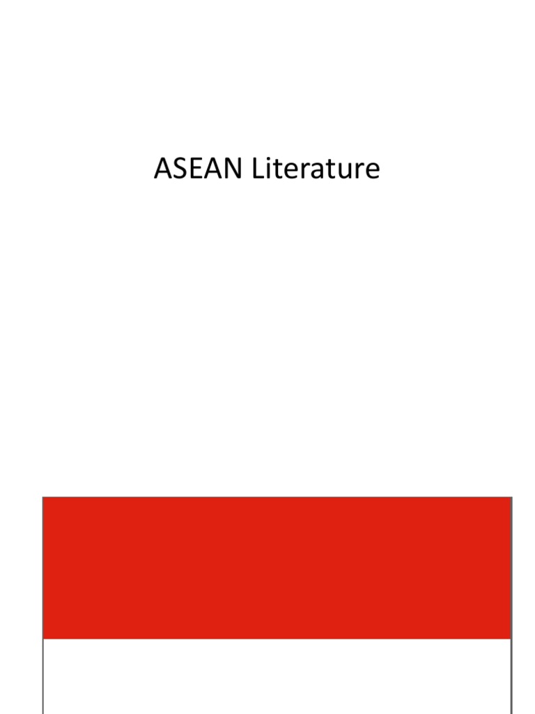 ASEAN Literature 1 | PDF
