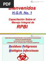 Manual de Rpbi | PDF | Residuos | Especialidades Medicas