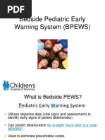 Children's Early Warning Tool | PDF | Patient | Medical Record
