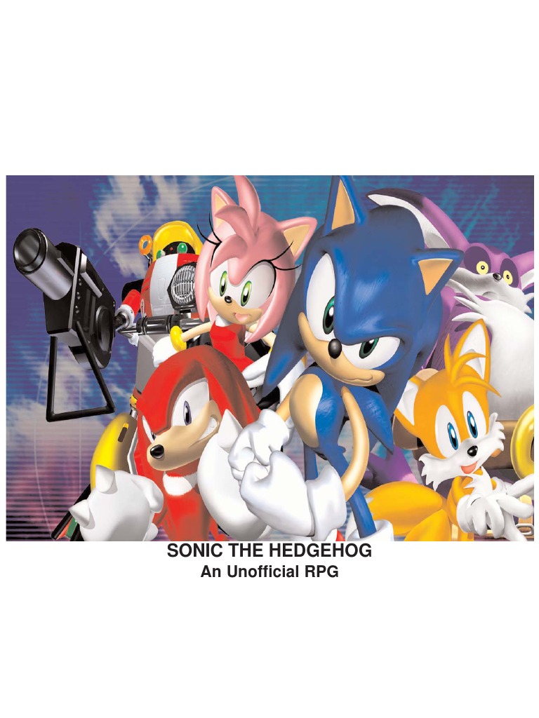 Sonic The Hedgehog Unofficial RPG | PDF | Science Fiction Video Games ...