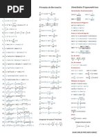 Symbolab Derivatives Cheat Sheet: Derivative Rules | PDF ...