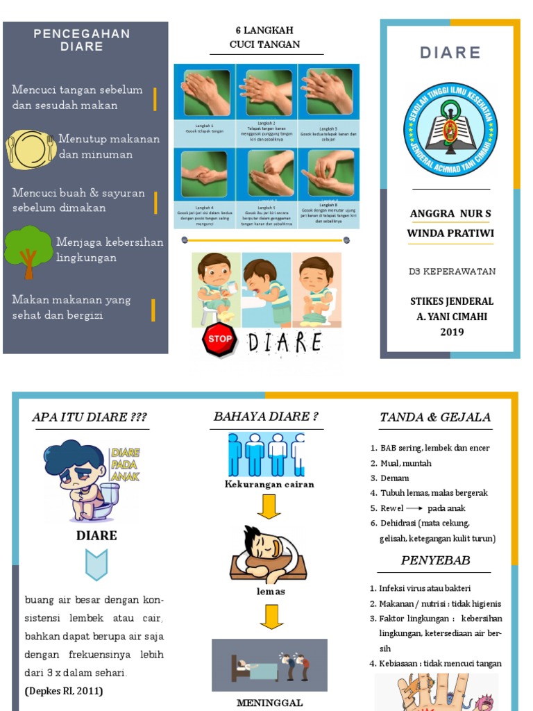 Leaflet Diare PDF | PDF