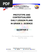 COT-3-Grade-3-Science-3rd-Qtr - Uses of Sounds | PDF | Learning | Cognition