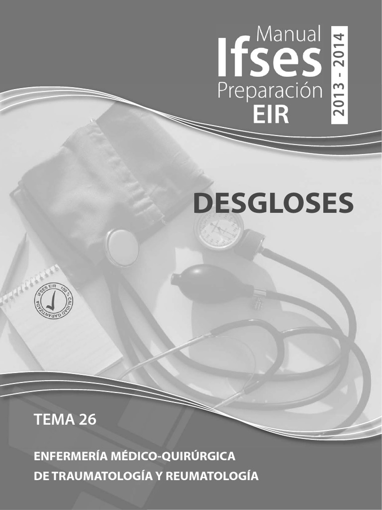 Eir 2013 Desgloses 26 Traumatologia | PDF | Osteoporosis | Fibromialgia