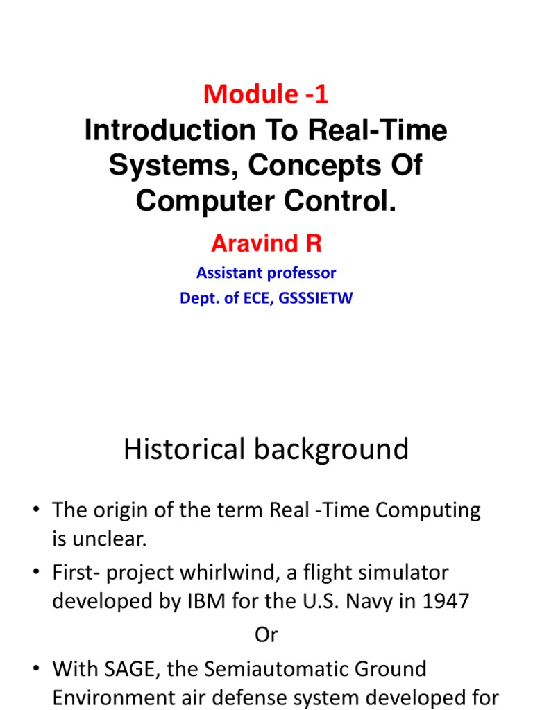 RTS Module 1 | PDF | Electronic Circuits | Electronics