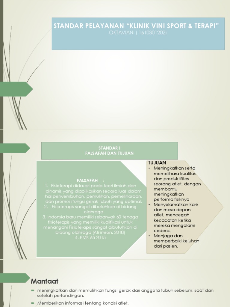 Standar Pelayanan Fisioterapi Sport | PDF