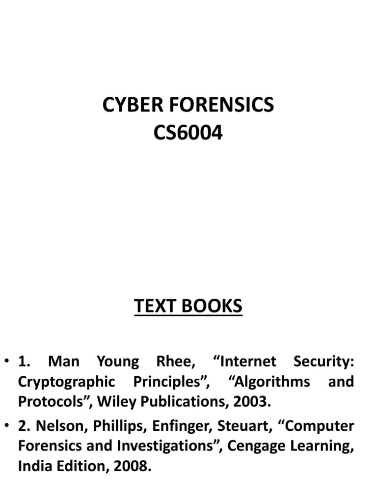 Unit3 Part1 | PDF | Computer Forensics | Spyware