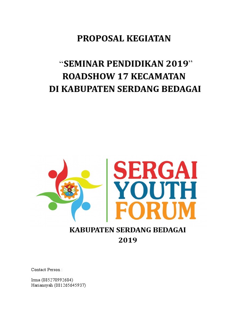 Proposal Roadshow Seminar | PDF