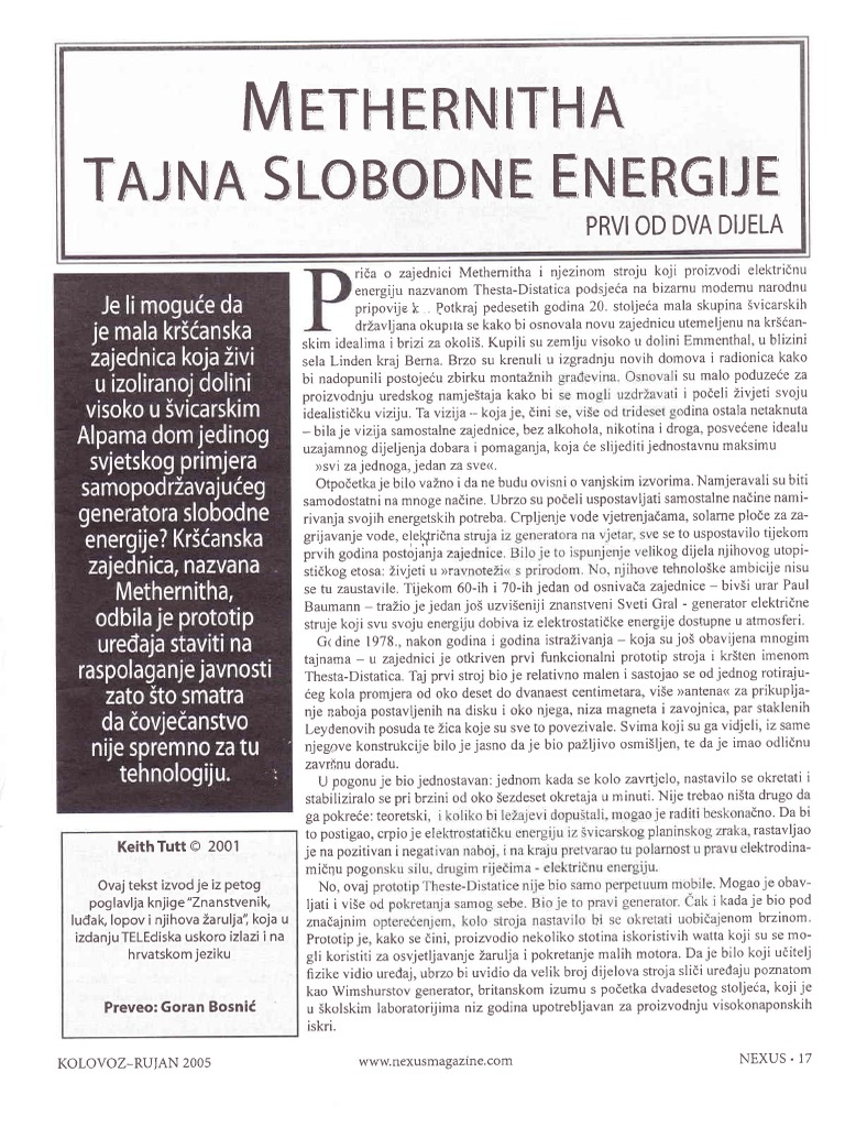 Testa Distatica Nexus BR 8 | PDF