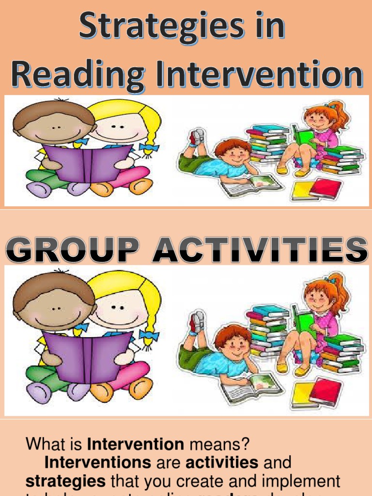 Strategies in Reading Intervention | PDF | Reading Comprehension ...