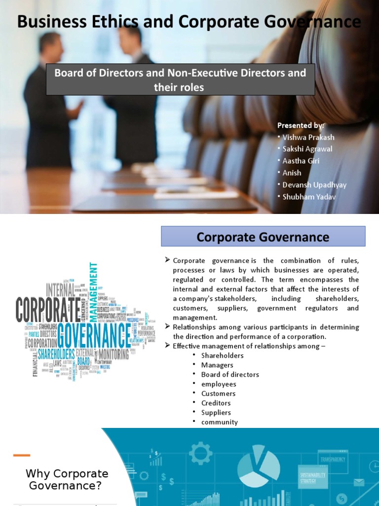 BECG | PDF | Board Of Directors | Corporate Governance