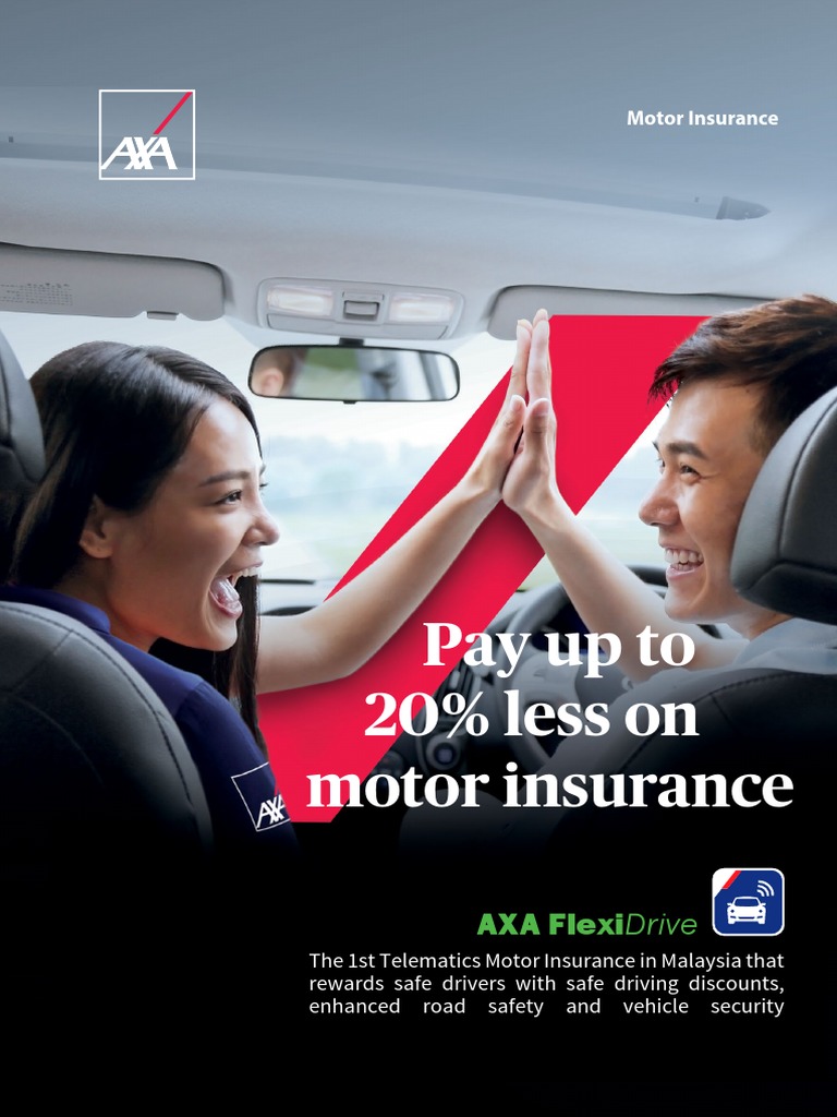 AXA FlexiDrive Brochure PDF | PDF | Vehicle Insurance | Mobile App