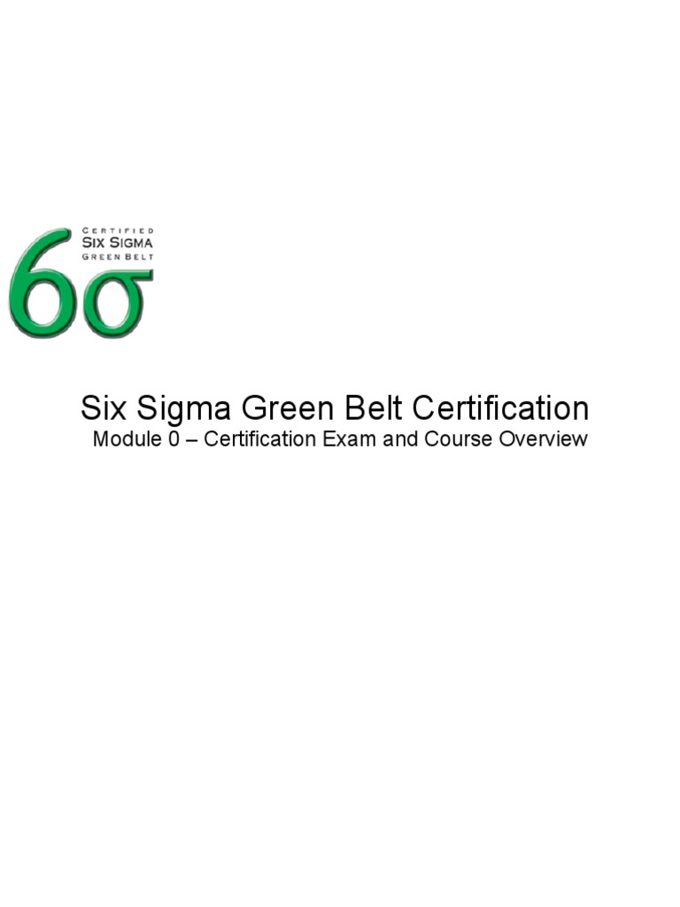 Six Sigma PDF | Download Free PDF | Six Sigma | Design For Six Sigma