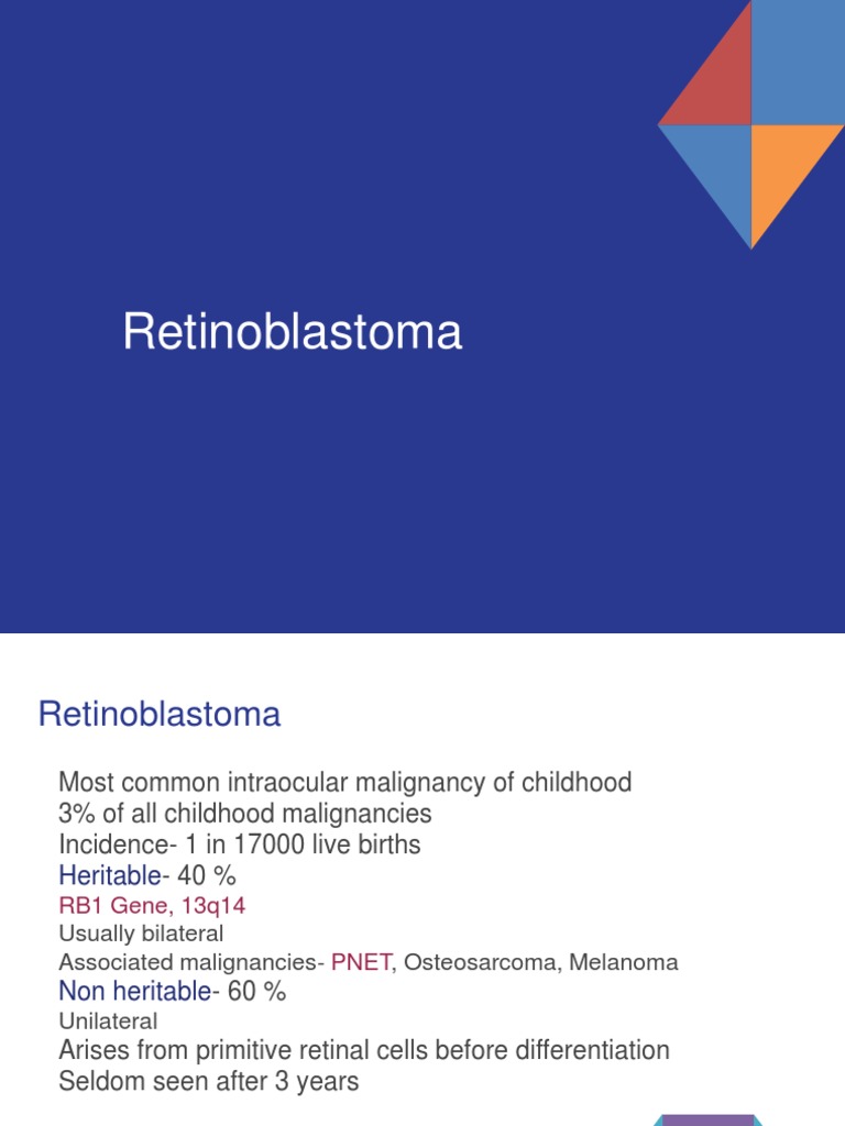 Retinoblastoma | PDF | Ophthalmology | Medical Specialties