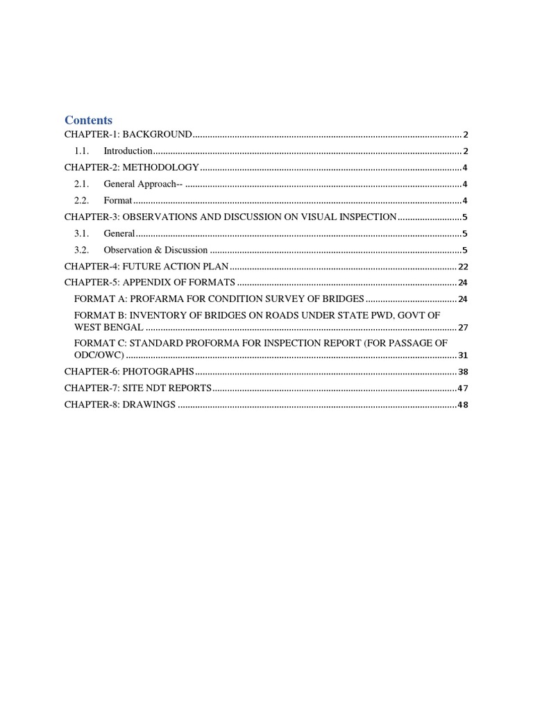 Bhairab Bridge Inspection and Assessment | PDF | Road | Beam (Structure)