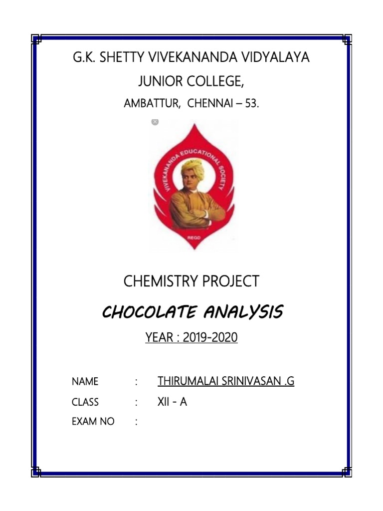Chocolate Analysis | PDF | Cocoa Bean | Chocolate