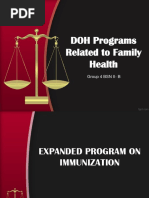 DOH Programs A-Z Philippines | PDF | Health Economics | Health Policy