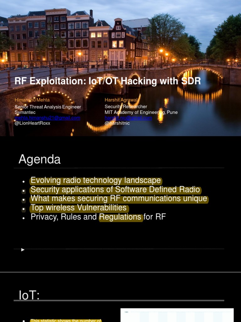 HAXPO D2 - Demystifying IoT-OT Hacks With SDR - Himanshu Mehta ... HAXPO D2 - Demystifying IoT-OT Hacks With SDR - Himanshu Mehta ...