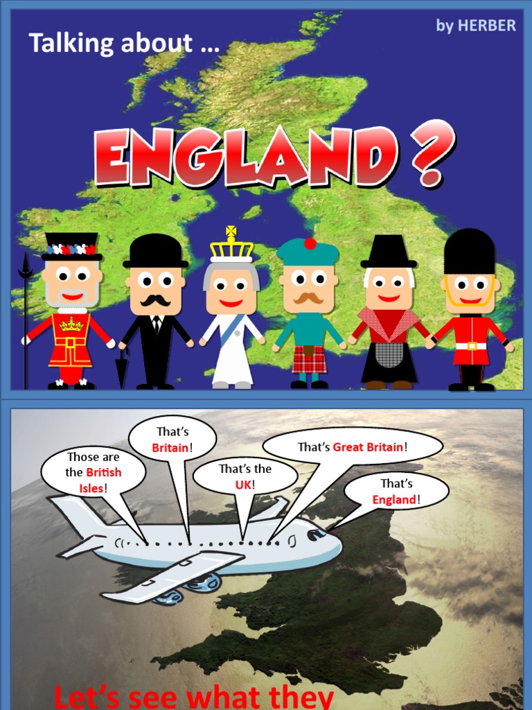 Talking About England PPT Flashcards Picture Description Exercises ...