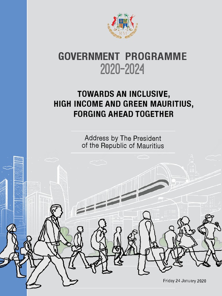 Government Programme 2020-2024 | Download Free PDF | Water Resources ...