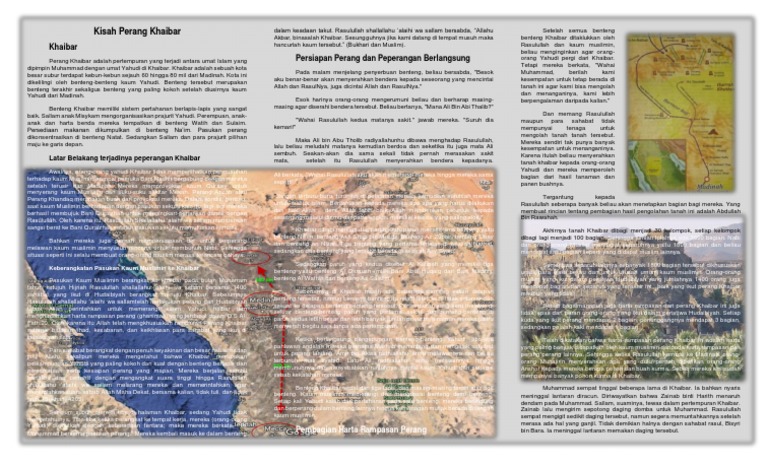 Kisah Perang dan Penaklukan Khaibar | PDF