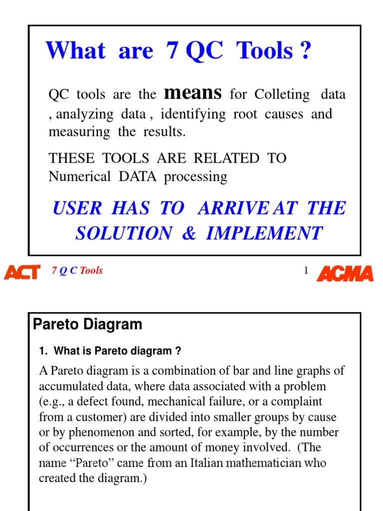 7 QC Tools | PDF | Causality | Histogram