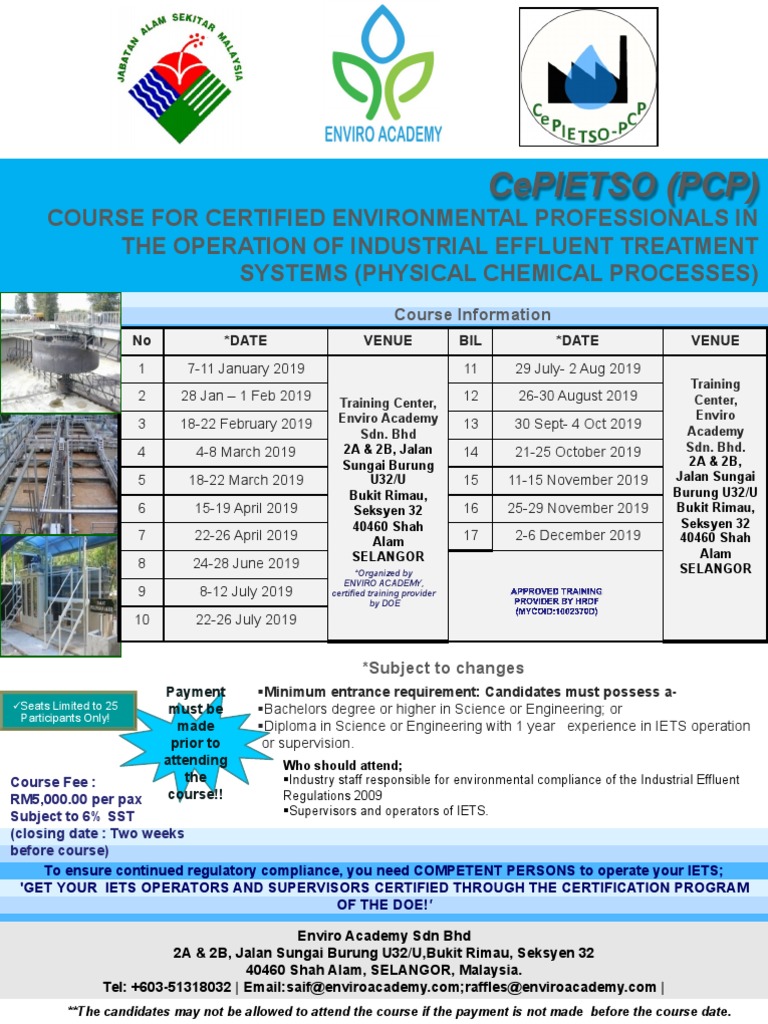 CePIETSO PCP Brochure 2019 v2 | PDF | Receipt | Business