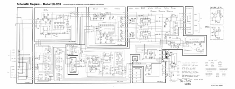 Technics Su c03 Schematic PDF | PDF