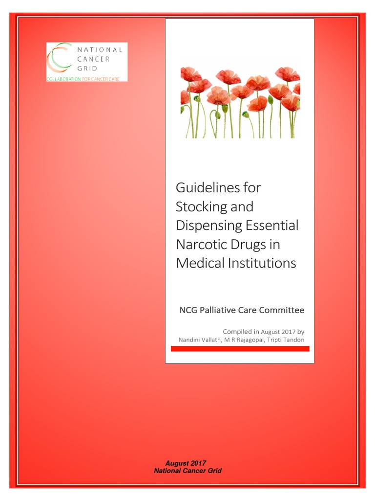 Guidelines For Stocking and Dispensing ENDs in Medical Institutions ...