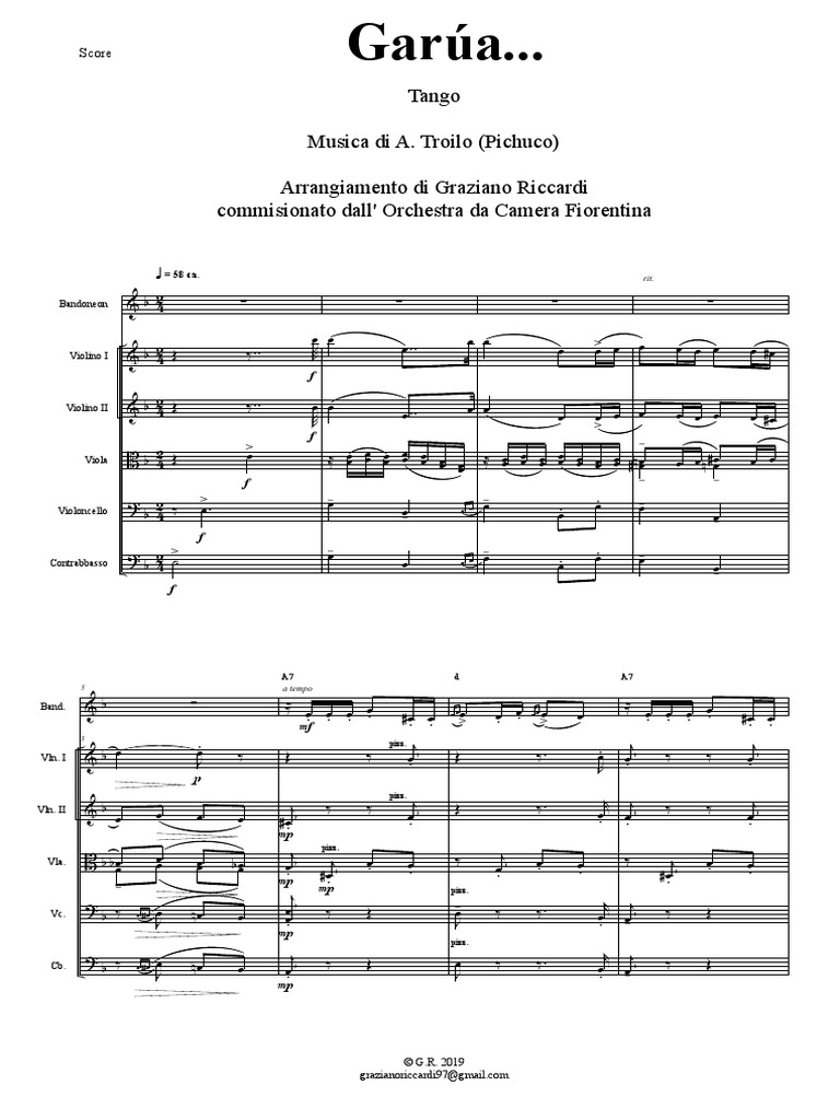 Garua - Partitura PDF | PDF